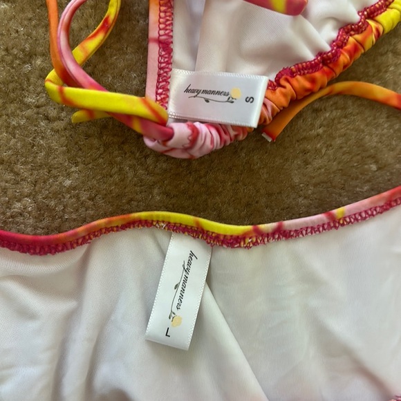 Heavy Manners | Swim | Set Heavy Manners Miss March Bikini Set Floral ...